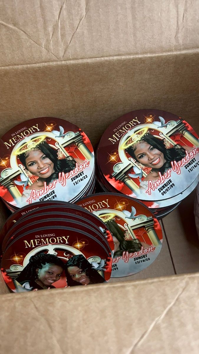 Custom Memorial Button – Major Crafts & Designs